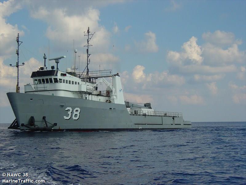 NAWC 38 Offshore Tug/Supply Ship, IMO 8101745, MMSI 369970517, Call ...